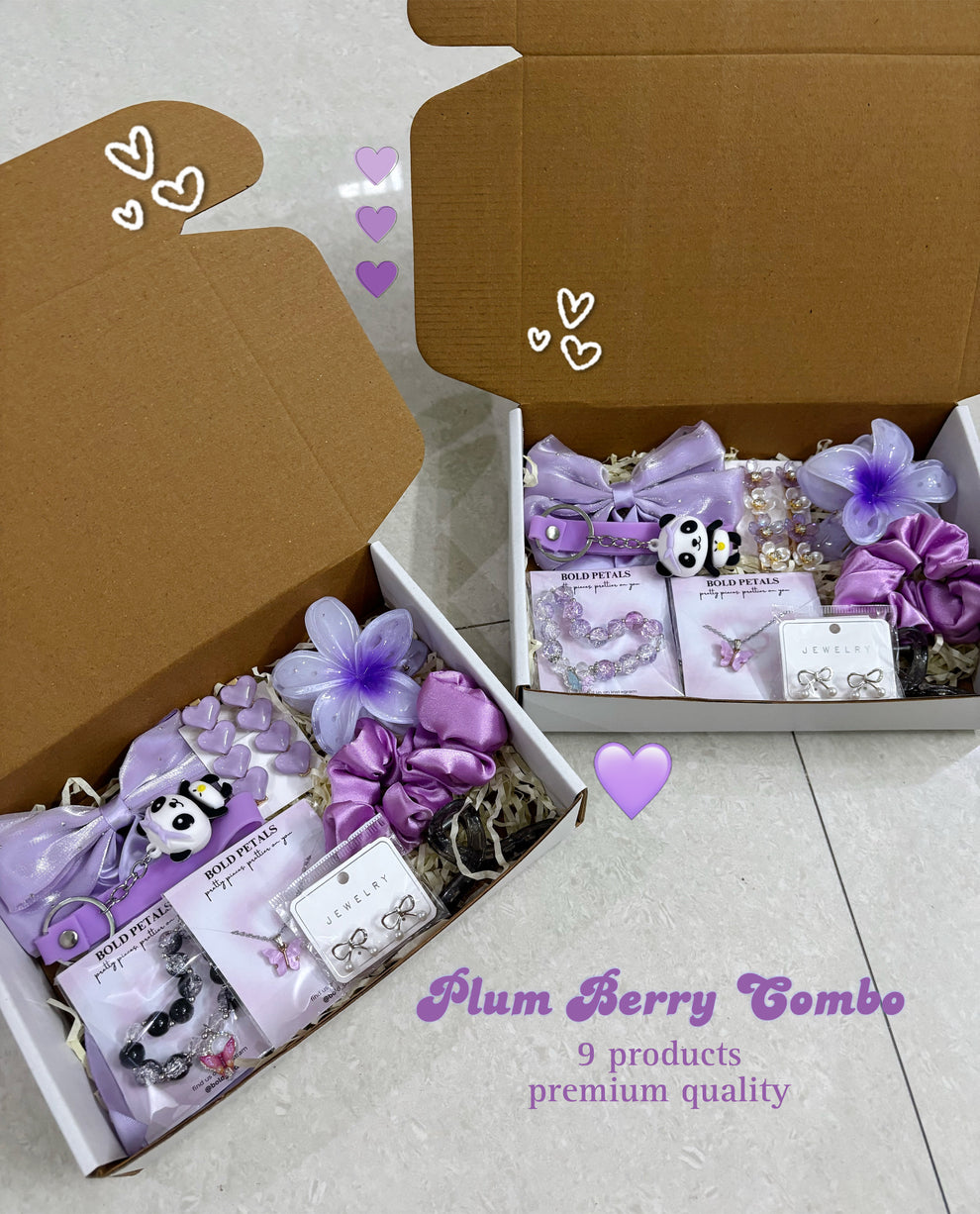 Plum Berry combo – Bold Petals