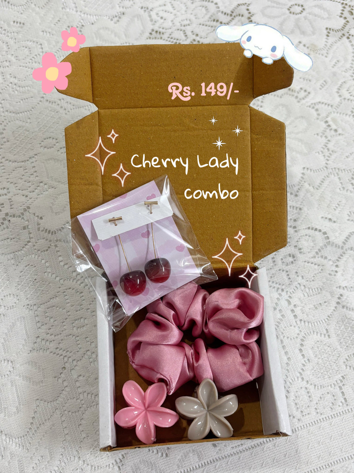 Cherry lady combo – Bold Petals