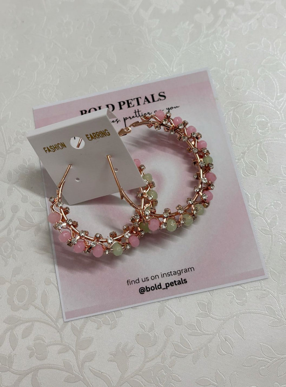 Earrings – Bold Petals