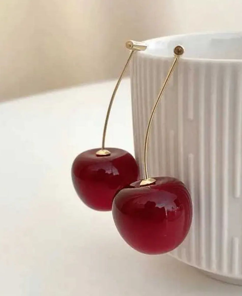 cherry earrings – Bold Petals